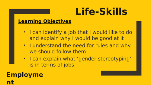 Employment, Rules and Getting Fired | Teaching Resources