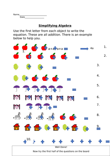 introduction-to-algebra-teaching-resources