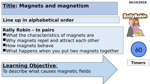 Magnetism -Introduction to magnets and magnetic fields | Teaching Resources