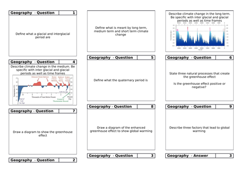 GCSE geography revision resources | Tes