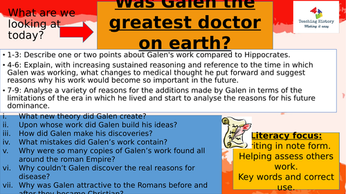 Was Galen the greatest doctor of all time? | Teaching Resources
