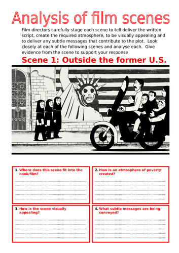 Analysis of film scenes: Persepolis | Teaching Resources