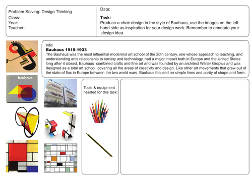 Problem Solving Design Thinking TASK A3 | Teaching Resources Problem Solving Design Thinking TASK A3 | Teaching Resources