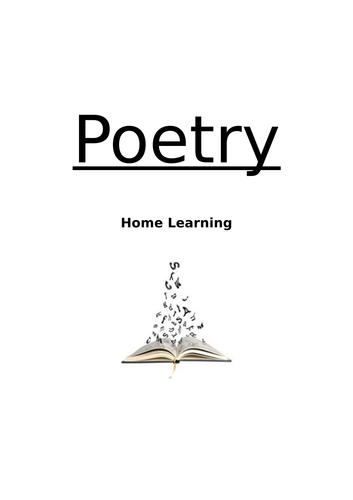 Poetry Analysis Booklet | Teaching Resources