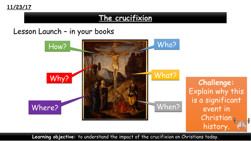 AQA GCSE 9-1 Christian Beliefs: Crucifixion | Teaching Resources AQA GCSE 9-1 Christian Beliefs: Crucifixion | Teaching Resources
