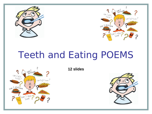 Teeth & Eating Poems | Teaching Resources