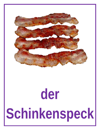 Essen (Food in German) Posters | Teaching Resources