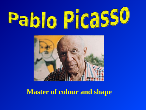 PABLO PICASSO - 2 PowerPoint Presentations + Information Booklet ...