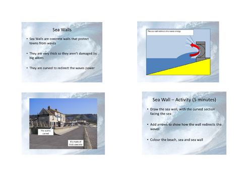 Water World Lesson 10 - Coastal Management | Teaching Resources