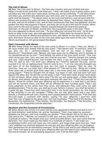 God S Covenant With Abraham