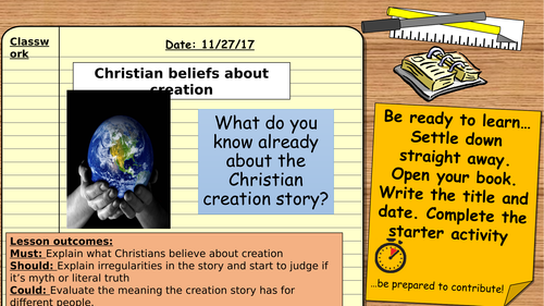 AQA (9-1) GCSE Christian Beliefs: Christian beliefs about creation ... AQA (9-1) GCSE Christian Beliefs: Christian beliefs about creation ...