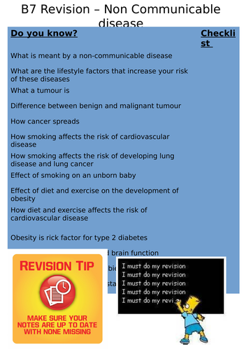B7 NEW AQA REVISION | Teaching Resources