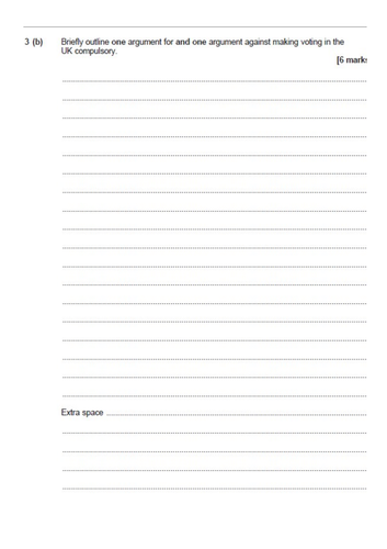 voting systems lesson-AQA GCSE CITIZENSHIP | Teaching Resources