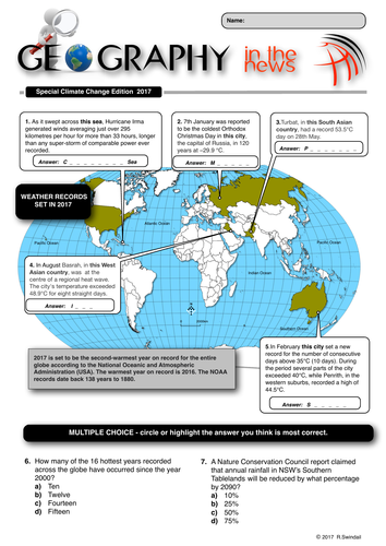 GeographyFocus Shop - Teaching Resources - TES