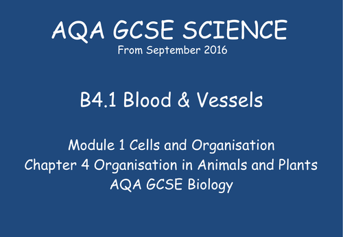 NEW GCSE Biology - B4 Organisation in Animals and Plants | Teaching ...