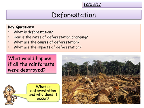 Deforestation | Teaching Resources
