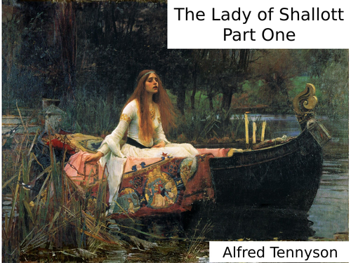 CLASSIC POEM COMPREHENSION. THE LADY OF SHALOTT. WITH ANSWERS ...