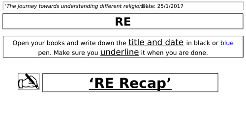 The Importance of RE | Teaching Resources