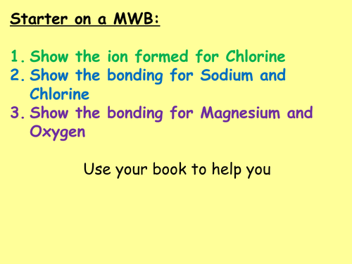 GCSE OCR Gateway C2 Chemistry - Covalent Bonding | Teaching Resources GCSE OCR Gateway C2 Chemistry - Covalent Bonding | Teaching Resources