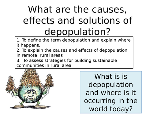 What are the causes, effects and solutions of depopulation? - Lesson 4 ...