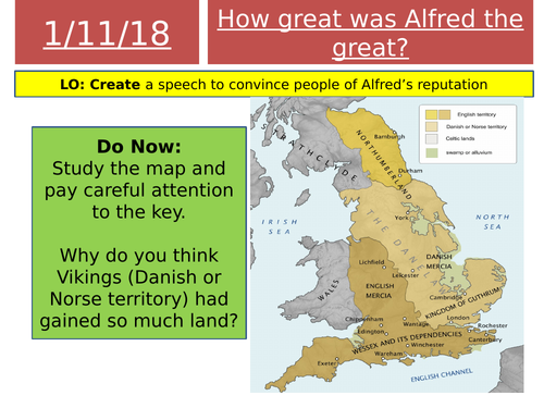 Alfred The Great Map