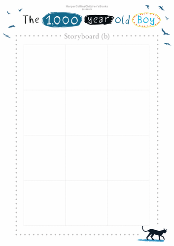 Ross Welford - The 1,000 Year Old Boy: Storyboard | Teaching Resources