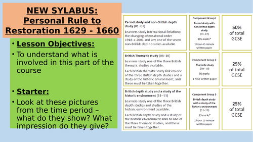 NEW OCR A Personal Rule: Introduction | Teaching Resources