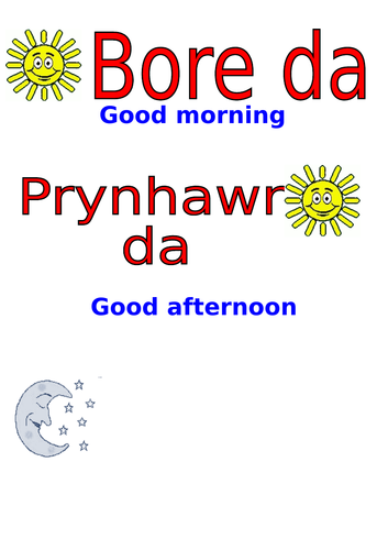 Early years Welsh resources