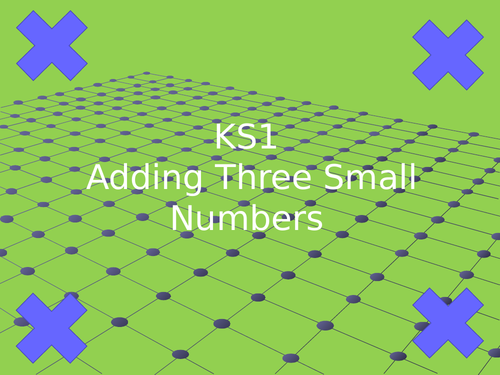 KS1 Adding Three Small Numbers | Teaching Resources