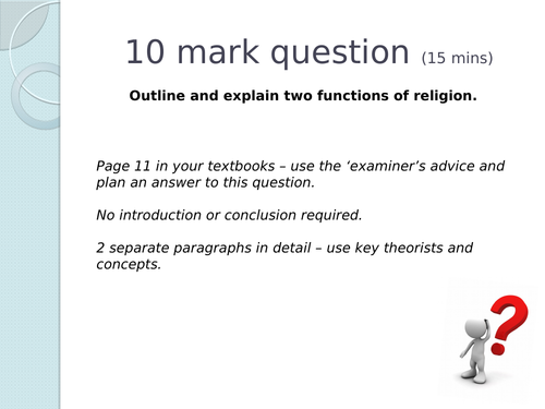 AQA Beliefs Marxist view | Teaching Resources