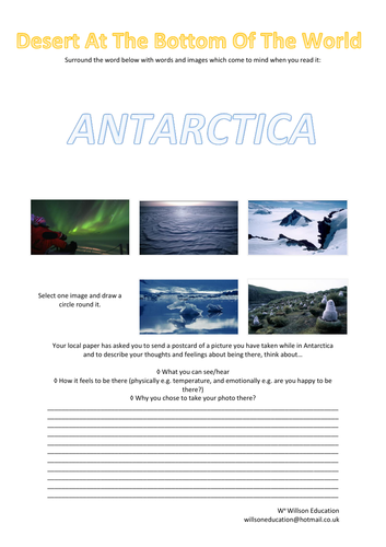 Antarctica - Desert At The Bottom Of The World | Teaching Resources