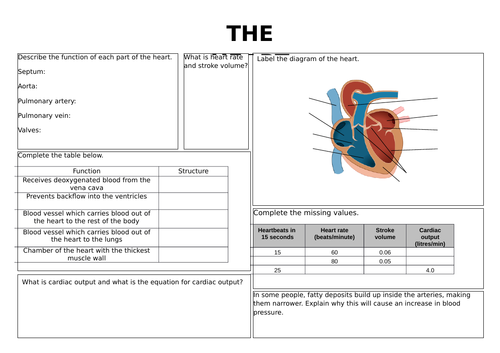 Heart KS4 | Teaching Resources
