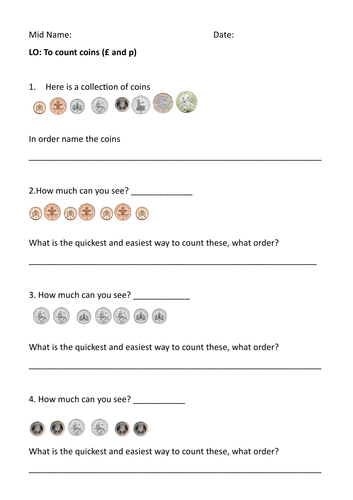 Year 2 Money Resources | Teaching Resources