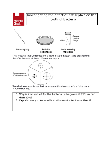 Microbiology Required Practical starter | Teaching Resources