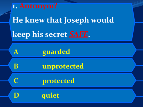 Middle school Grammar quiz | Teaching Resources