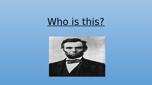 Abraham Lincoln Assembly - February | Teaching Resources