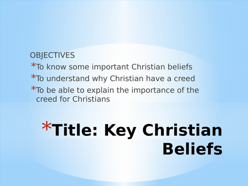 AQA GCSE 9-1 Christian Beliefs: Introduction to Christianity and Creeds ... AQA GCSE 9-1 Christian Beliefs: Introduction to Christianity and Creeds ...