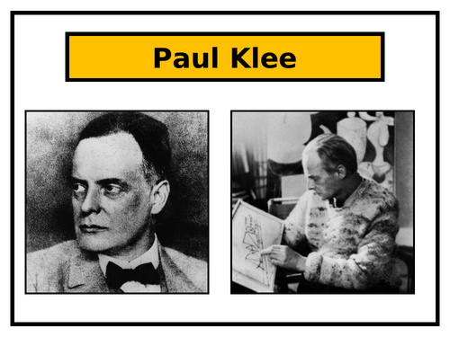 Paul Klee and Cubism Art Project | Teaching Resources