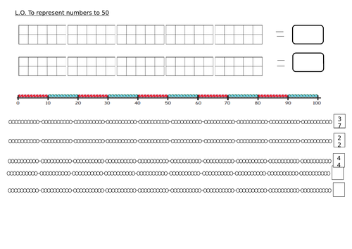 WRM Spring block 2 Year 1 Representing numbers | Teaching Resources