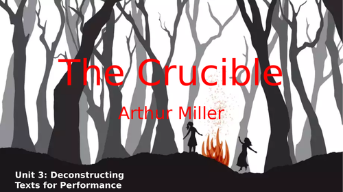 The Crucible Exploration | Teaching Resources