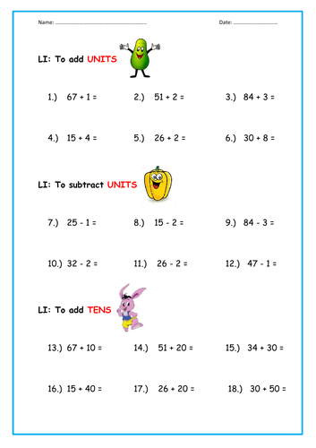 adding-and-subtracting-using-place-value-teaching-resources