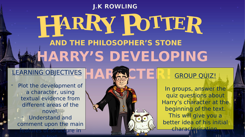 Harry Potter and the Philosopher's Stone - Harry's Developing Character ...