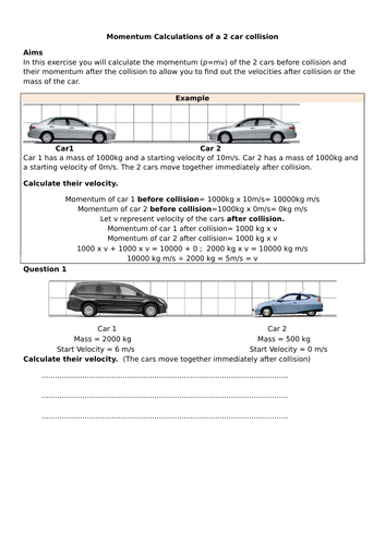 Momentum GCSE | Teaching Resources