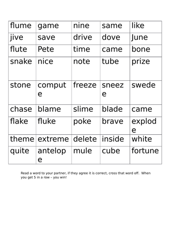 Five in a row split digraph game | Teaching Resources
