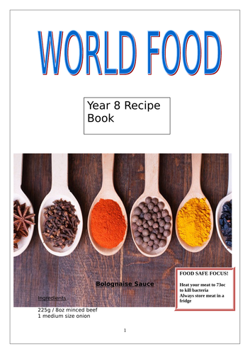 Secondary food technology resources