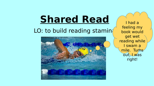Whole Sch. Literacy Building Reading Stamina | Teaching Resources