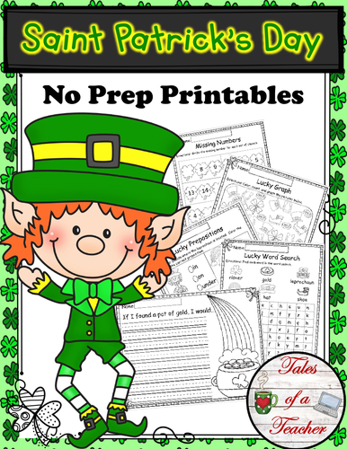 No Prep St. Patrick's Day Activities | Teaching Resources