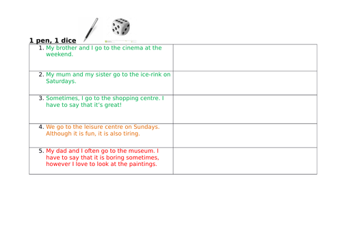 Studio 1 - Module 1 - ils vont ou le weekend | Teaching Resources Studio 1 - Module 1 - ils vont ou le weekend | Teaching Resources