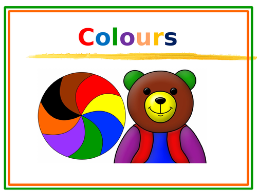 Colours Around Us - PowerPoint | Teaching Resources