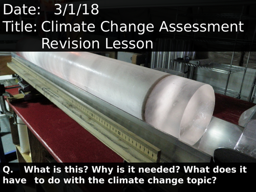 Climate Change Assessment | Teaching Resources